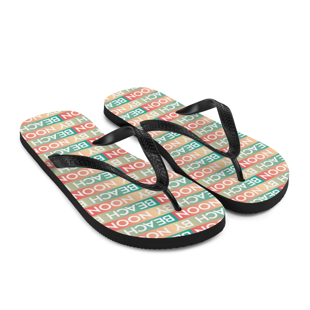 Beach by Noon - Flip-Flops – Mainfactor Merch Store