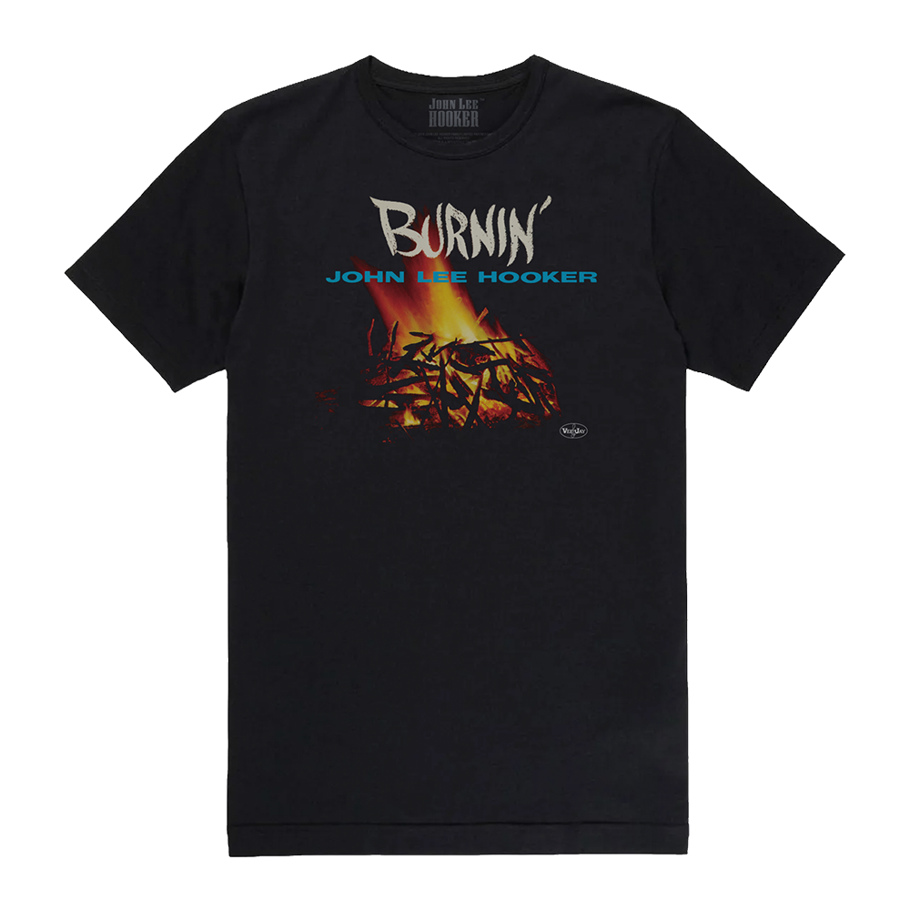 Burnin' Tee - John Lee Hooker – Mainfactor Merch Store